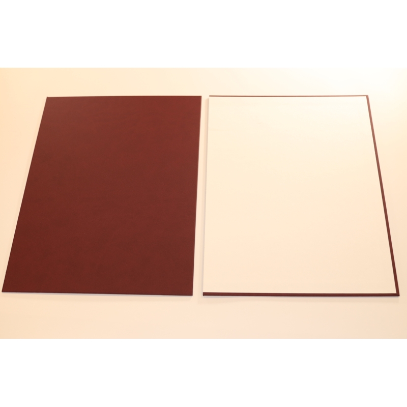 FASTBACK EASYBACK HARDCOVERS SUEDE MAROON A4 25 BOOKS 50 HALF COVERS ...